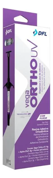 Resina ortho Vega UV 4g + Alpha etch 3g - DFL - Biodental